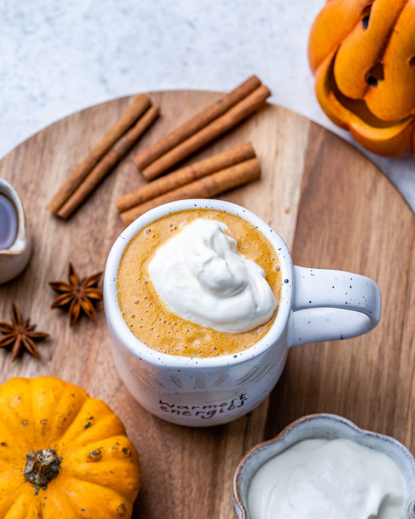 Hot Pumpkin Milk | Clean Food Crush