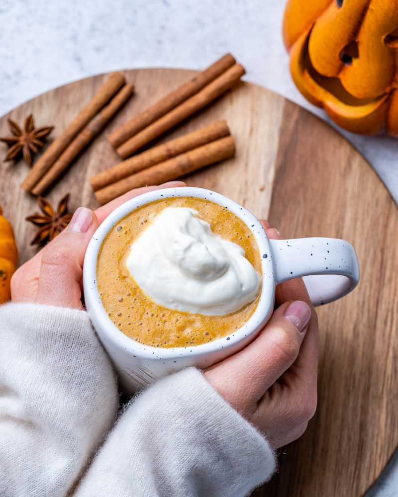 Hot Pumpkin Milk | Clean Food Crush