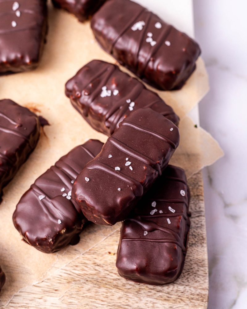 Homemade Butterfinger Bars | Clean Food Crush