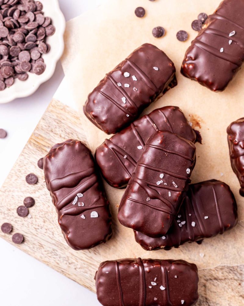 Homemade Butterfinger Bars | Clean Food Crush