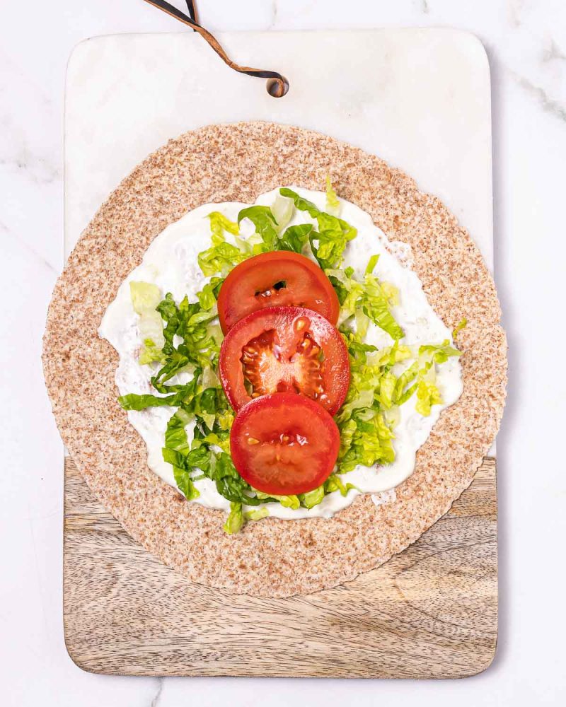 Leftover Turkey Cobb Salad Wraps | Clean Food Crush