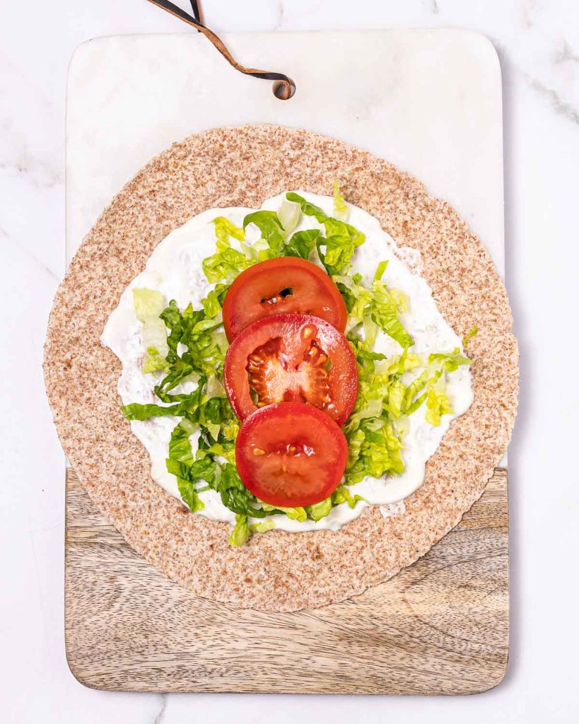 Leftover Turkey Cobb Salad Wraps | Clean Food Crush