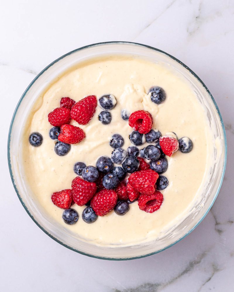 Yogurt Berry Breakfast Cake | Clean Food Crush