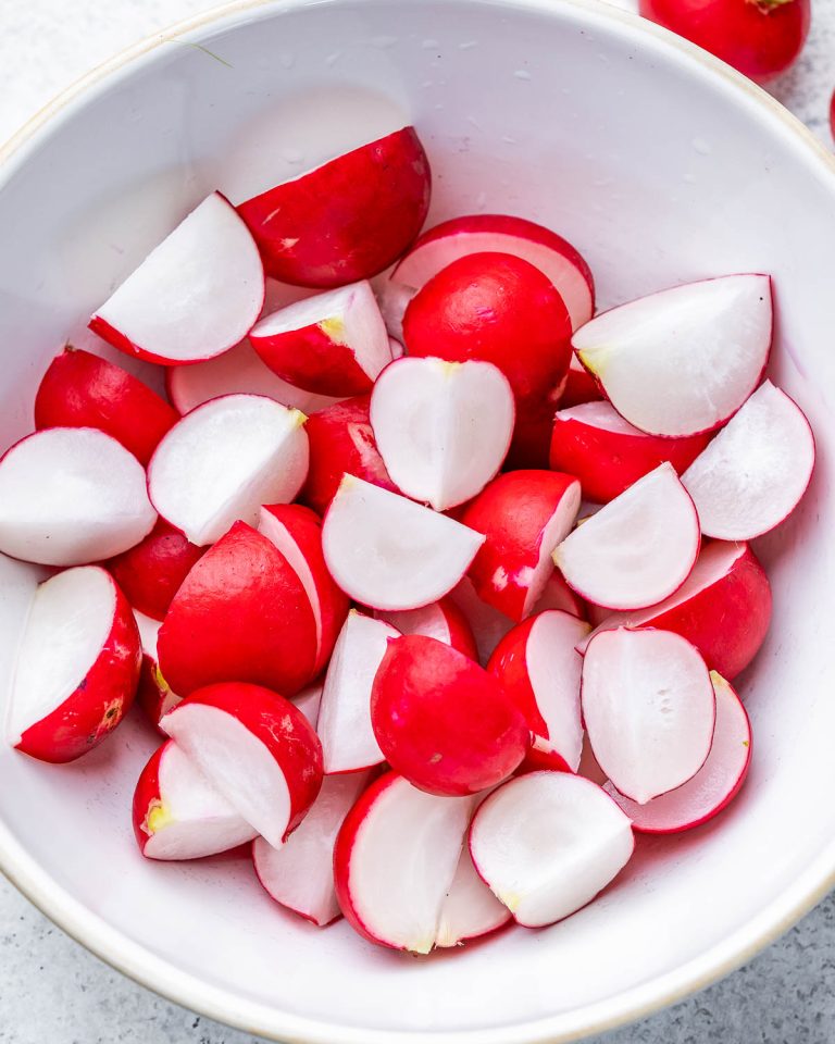 Crispy Air Fried Radishes | Clean Food Crush