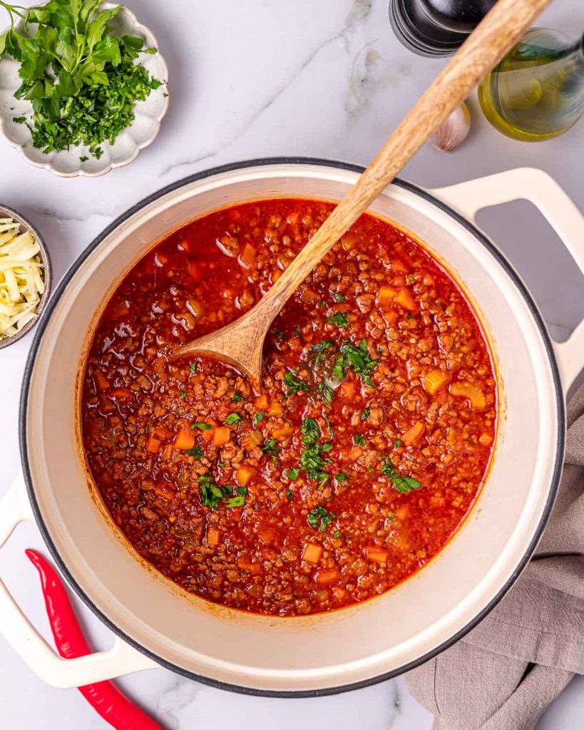 CFC’s Famous Week ONE Beefy Beanless Chili | Clean Food Crush
