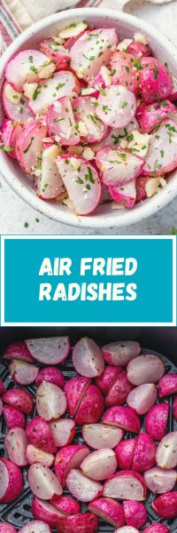 Crispy Air Fried Radishes | Clean Food Crush