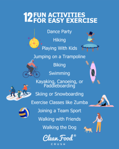 Fun Ideas To Be More Active Without A Formal Workout Program | Clean ...