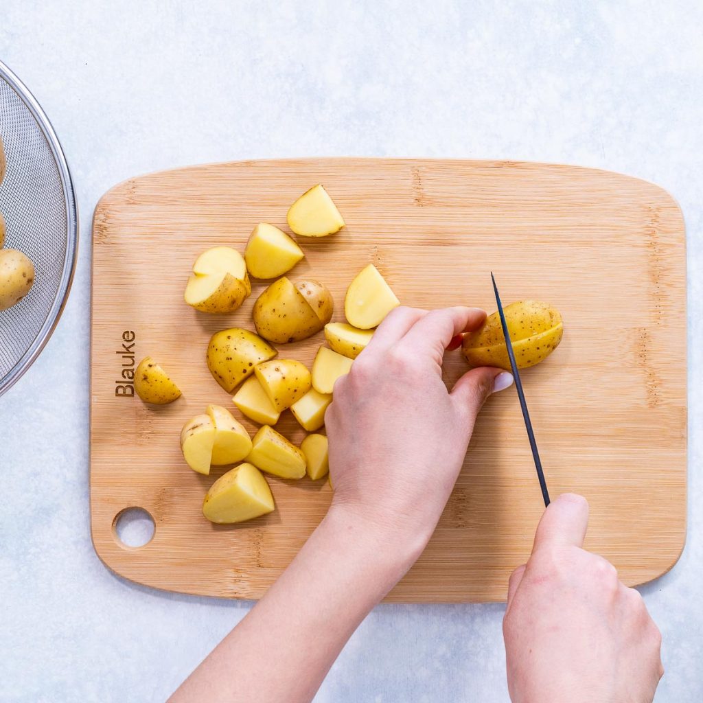 [VIDEO] Air Fried Buffalo Potatoes | Clean Food Crush
