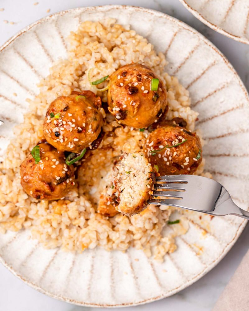 General Tso’s Meatballs | Clean Food Crush
