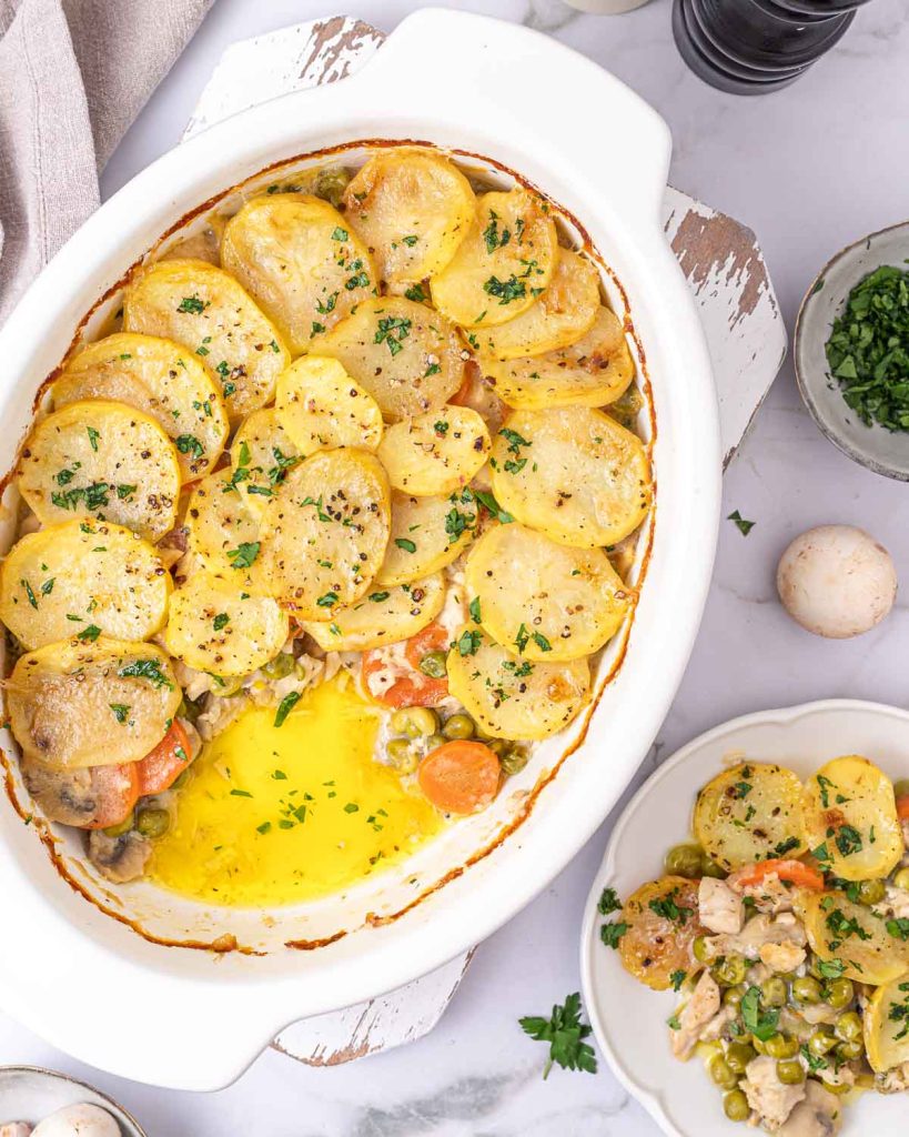 Creamy Chicken Hotpot | Clean Food Crush