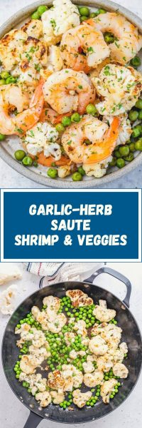 [IVIDEO] Garlic-Herb Sautéed Shrimp + Veggies | Clean Food Crush