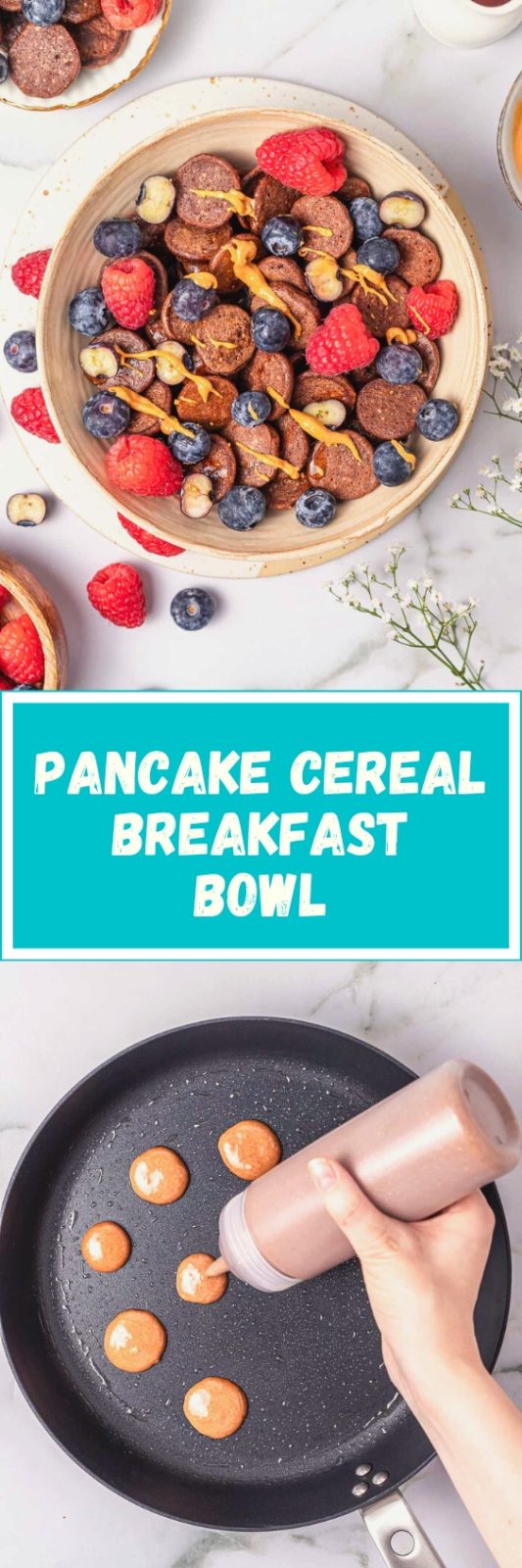 Mini Pancake “Cereal” Breakfast Bowls | Clean Food Crush