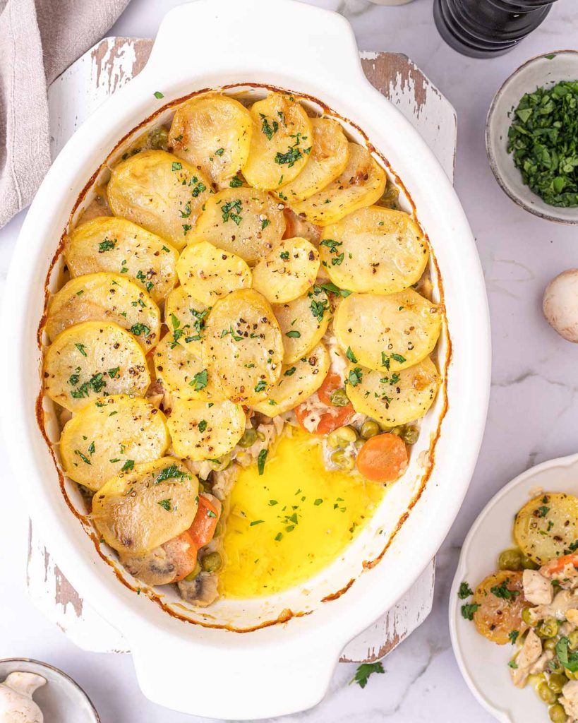 Creamy Chicken Hotpot | Clean Food Crush