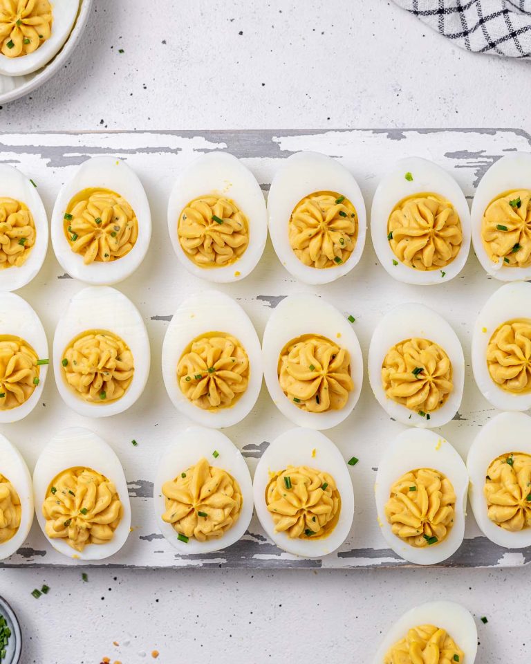 Ranch Deviled Eggs | Clean Food Crush