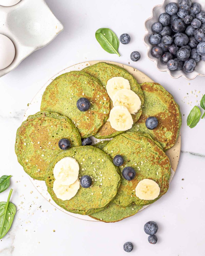 Rachel’s Favorite Green Pancakes | Clean Food Crush