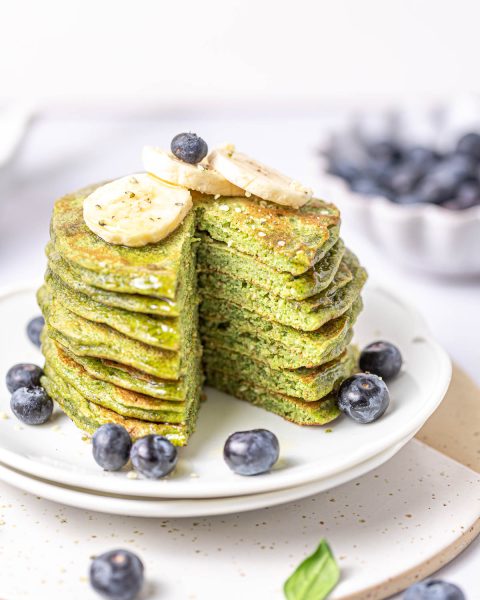 Rachel’s Favorite Green Pancakes | Clean Food Crush