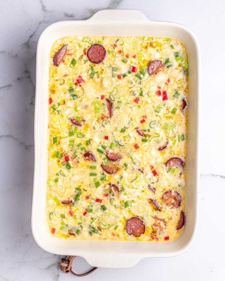 Tex-Mex Style Breakfast Casserole | Clean Food Crush