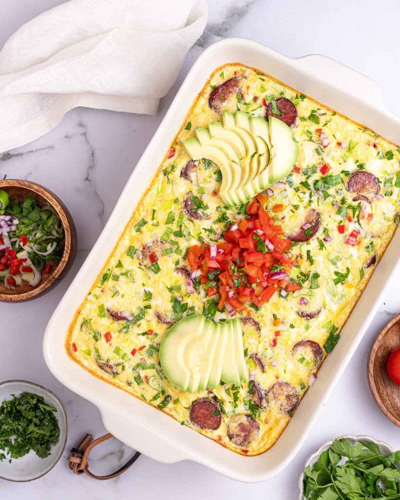 Tex-Mex Style Breakfast Casserole | Clean Food Crush