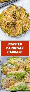 Roasted Parmesan Cabbage | Clean Food Crush