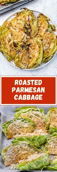 Roasted Parmesan Cabbage | Clean Food Crush
