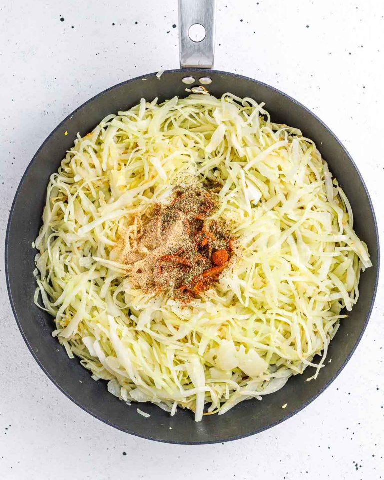 Cabbage Hash Browns | Clean Food Crush