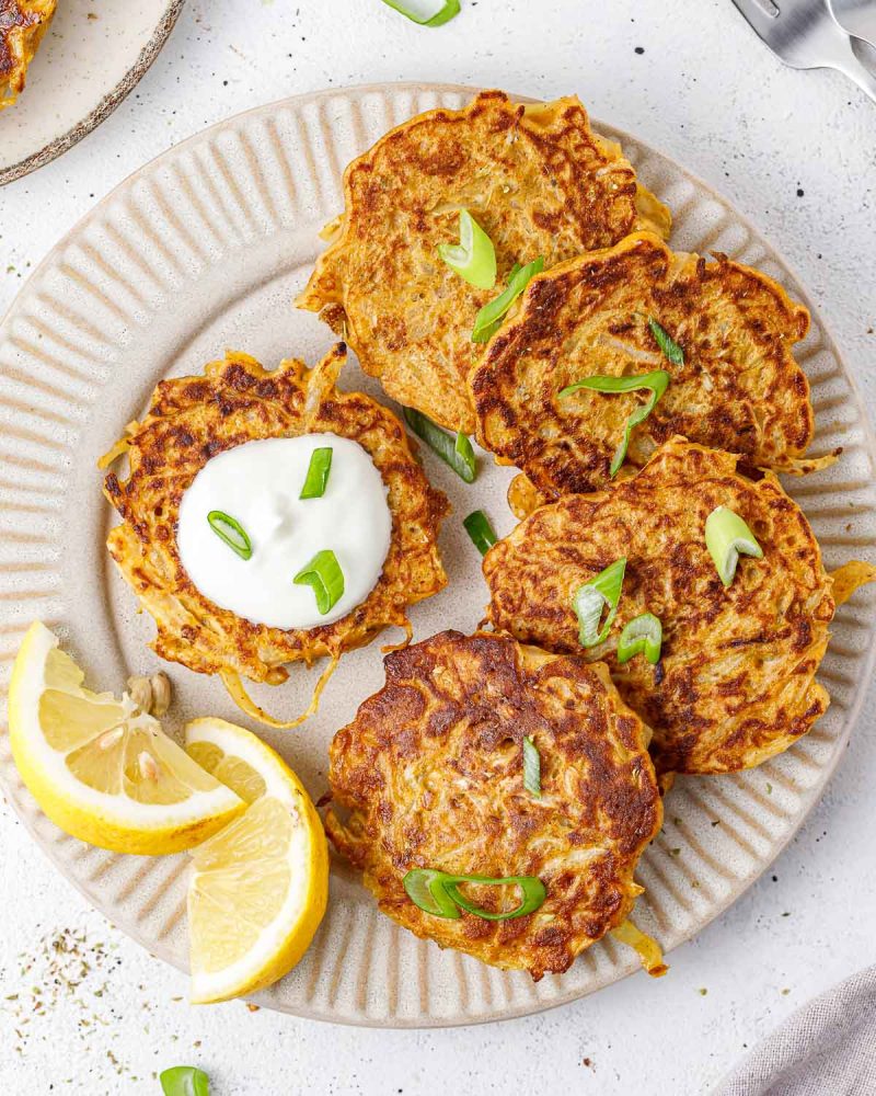 Cabbage Hash Browns | Clean Food Crush