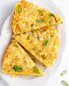 Cabbage and Cheese Frittata | Clean Food Crush