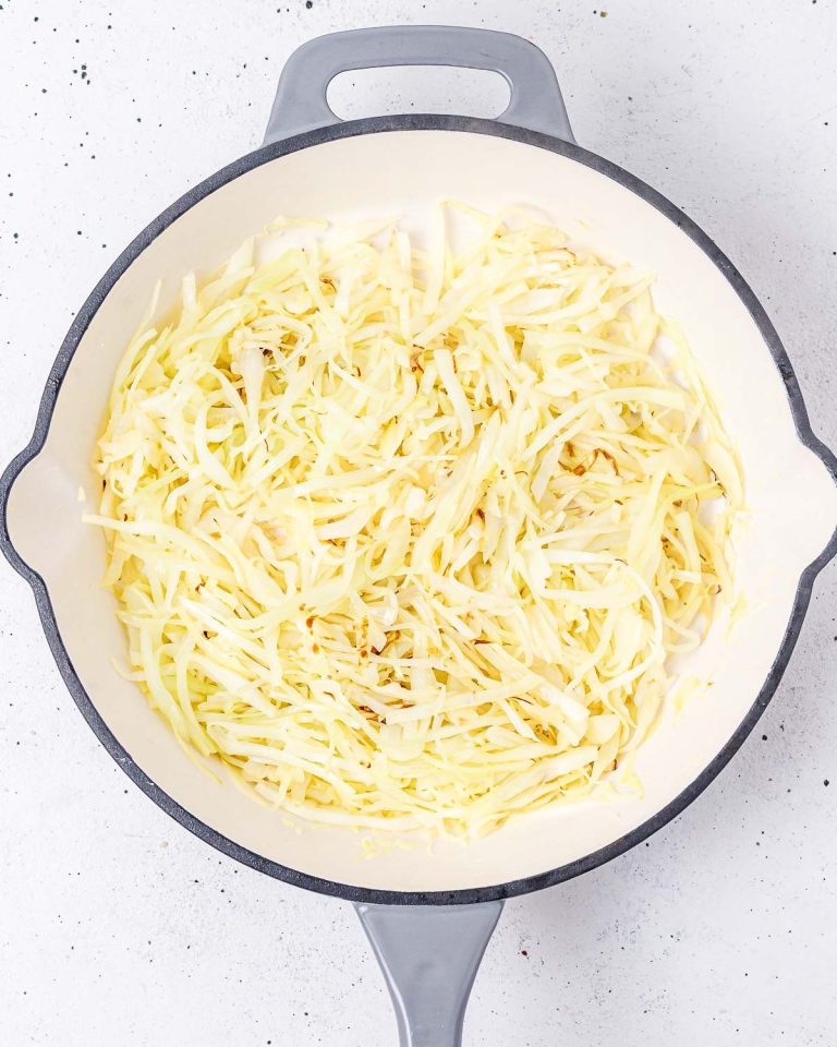 Cabbage and Cheese Frittata | Clean Food Crush