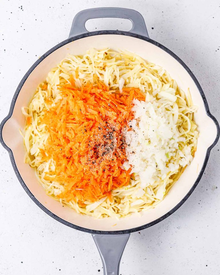 Cabbage and Cheese Frittata | Clean Food Crush