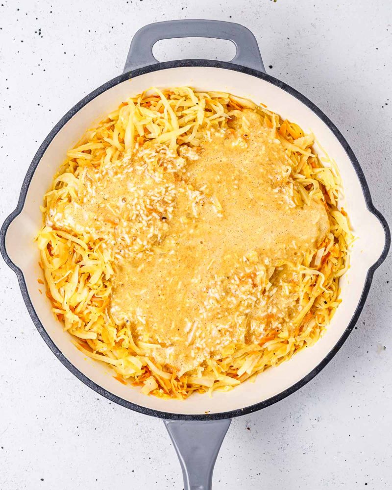 Cabbage and Cheese Frittata | Clean Food Crush