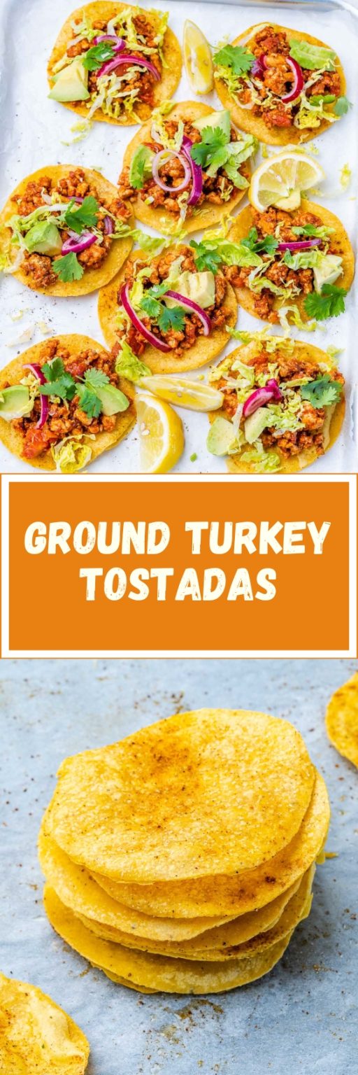 Rachel’s Quick N’ Crispy Ground Turkey Tostadas | Clean Food Crush