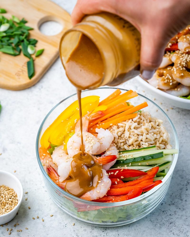 Tangy Spring Roll Bowls | Clean Food Crush