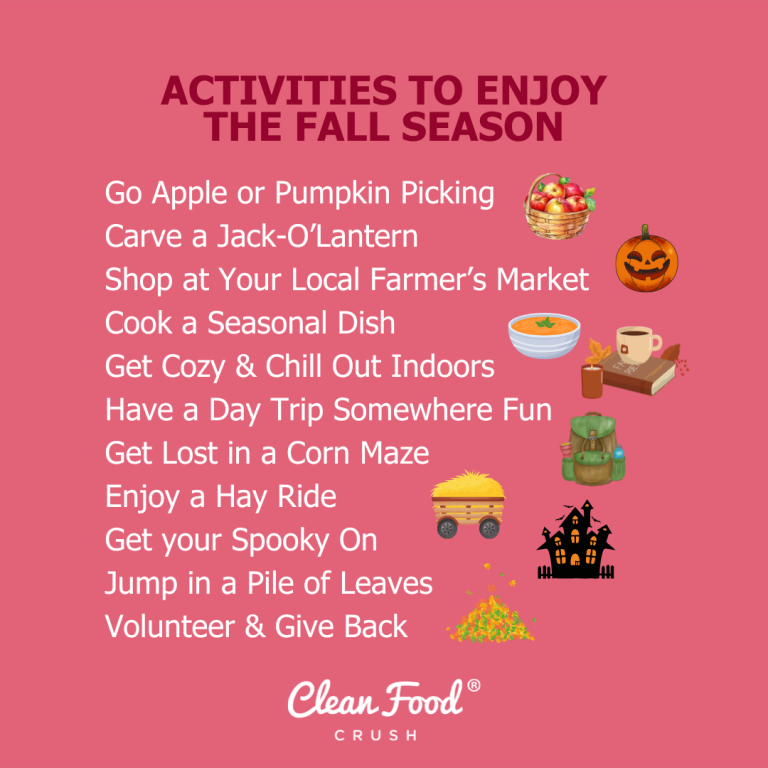 Fun and Healthy Fall Activities | Clean Food Crush