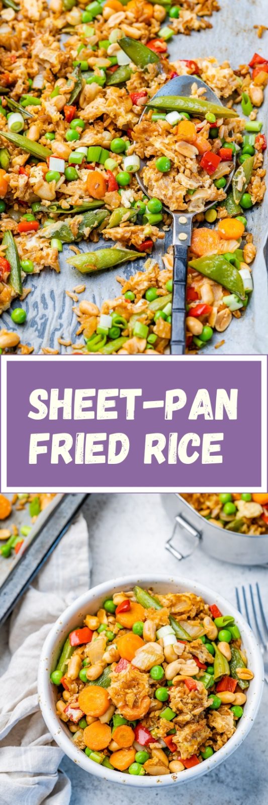 Sheet-Pan “Fried” Rice | Clean Food Crush