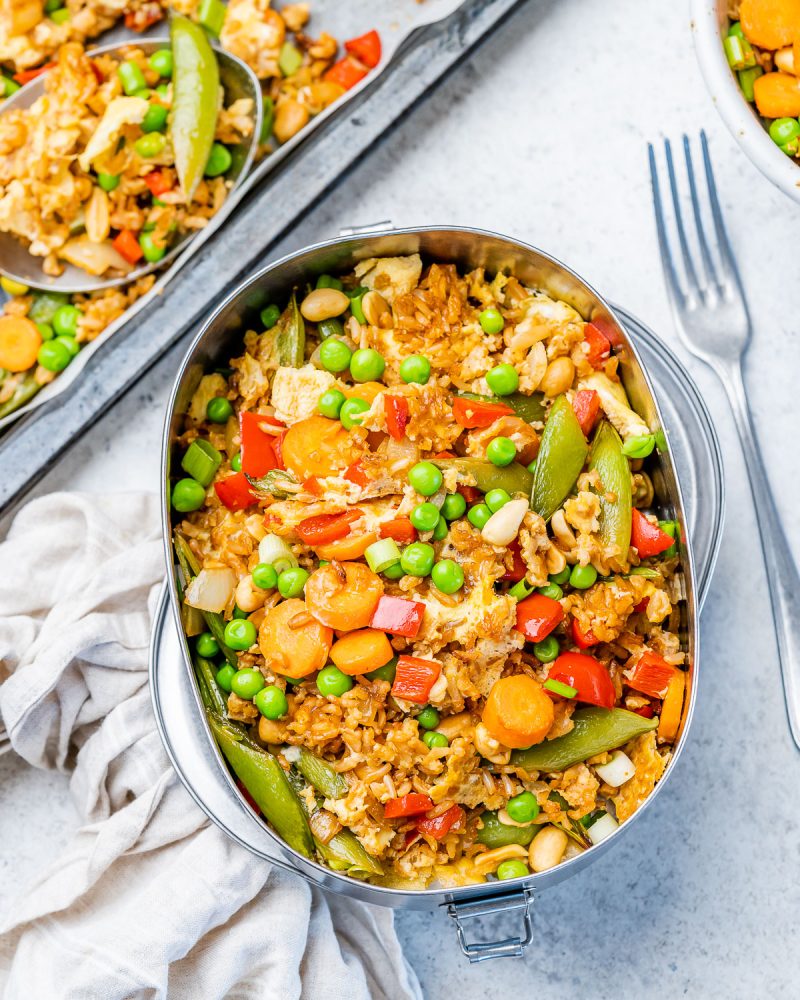 Sheet-Pan “Fried” Rice | Clean Food Crush