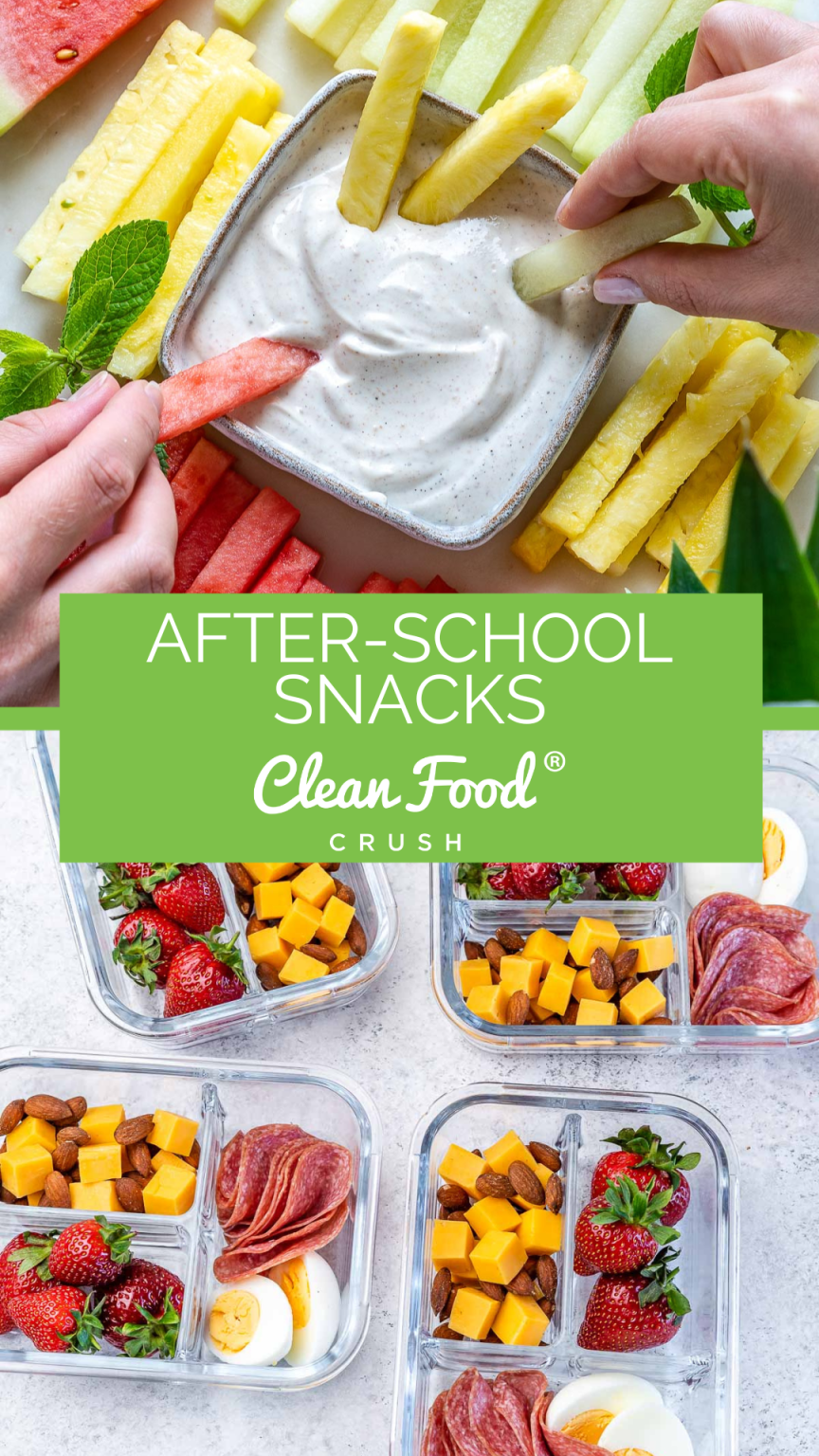Satisfying After-School Snacks | Clean Food Crush