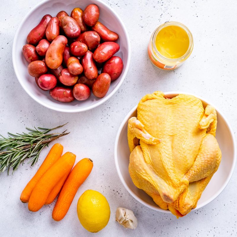 Simple Dutch Oven Baked Whole Chicken | Clean Food Crush Simple Dutch Oven Baked Whole Chicken | Clean Food Crush