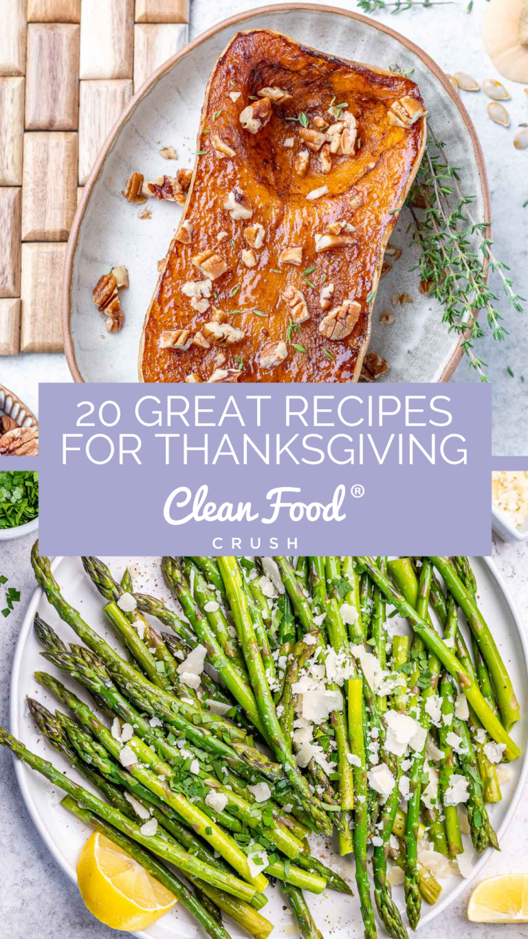 20 Great Recipes for Thanksgiving 🦃🥧🍲 | Clean Food Crush