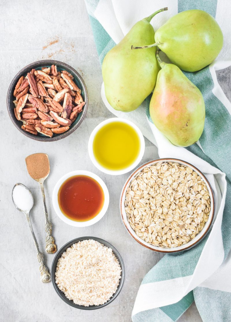 Holiday Pear Crumble 🍐 | Clean Food Crush