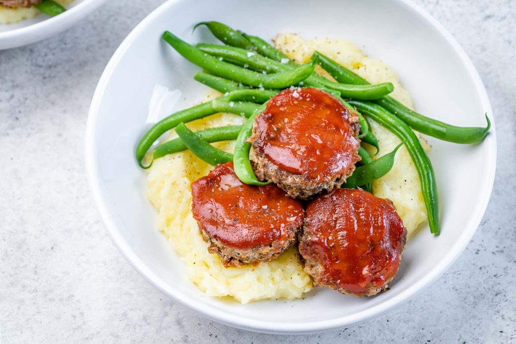 Cheesy Meatloaf Cups | Clean Food Crush