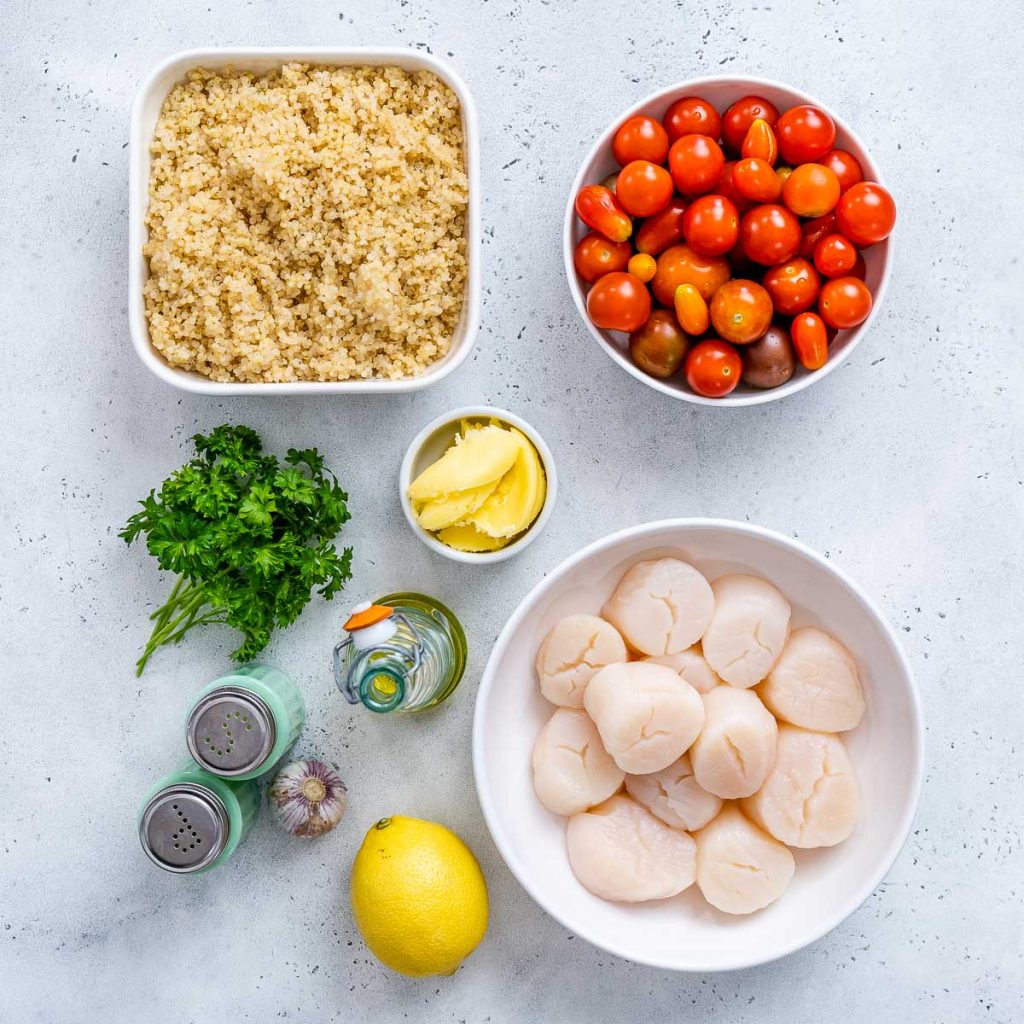 [VIDEO] Light & Fresh Sea Scallop Bowls | Clean Food Crush