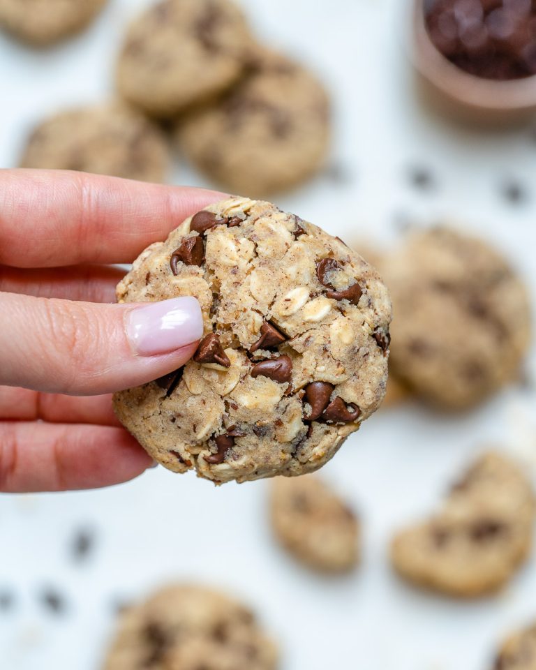 The Kitchen Sink Monster Breakfast Cookies | Clean Food Crush