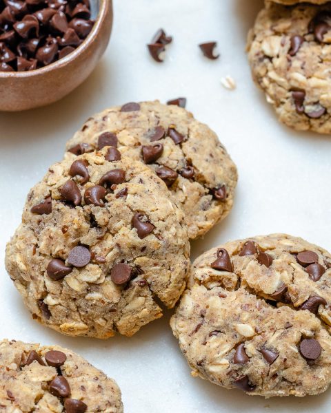 The Kitchen Sink Monster Breakfast Cookies | Clean Food Crush