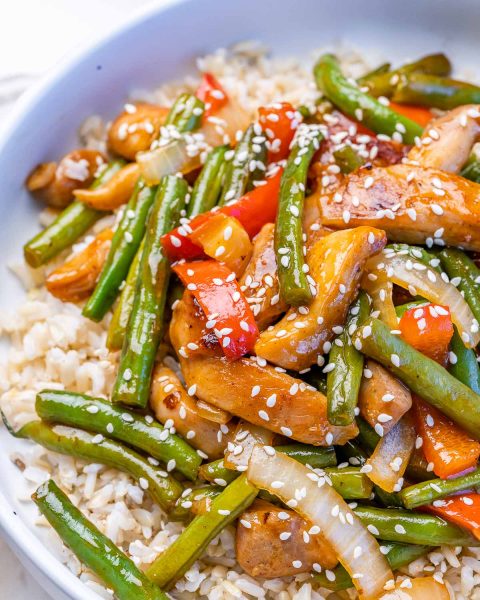 Easy Chicken Green Bean Stir Fry Clean Food Crush