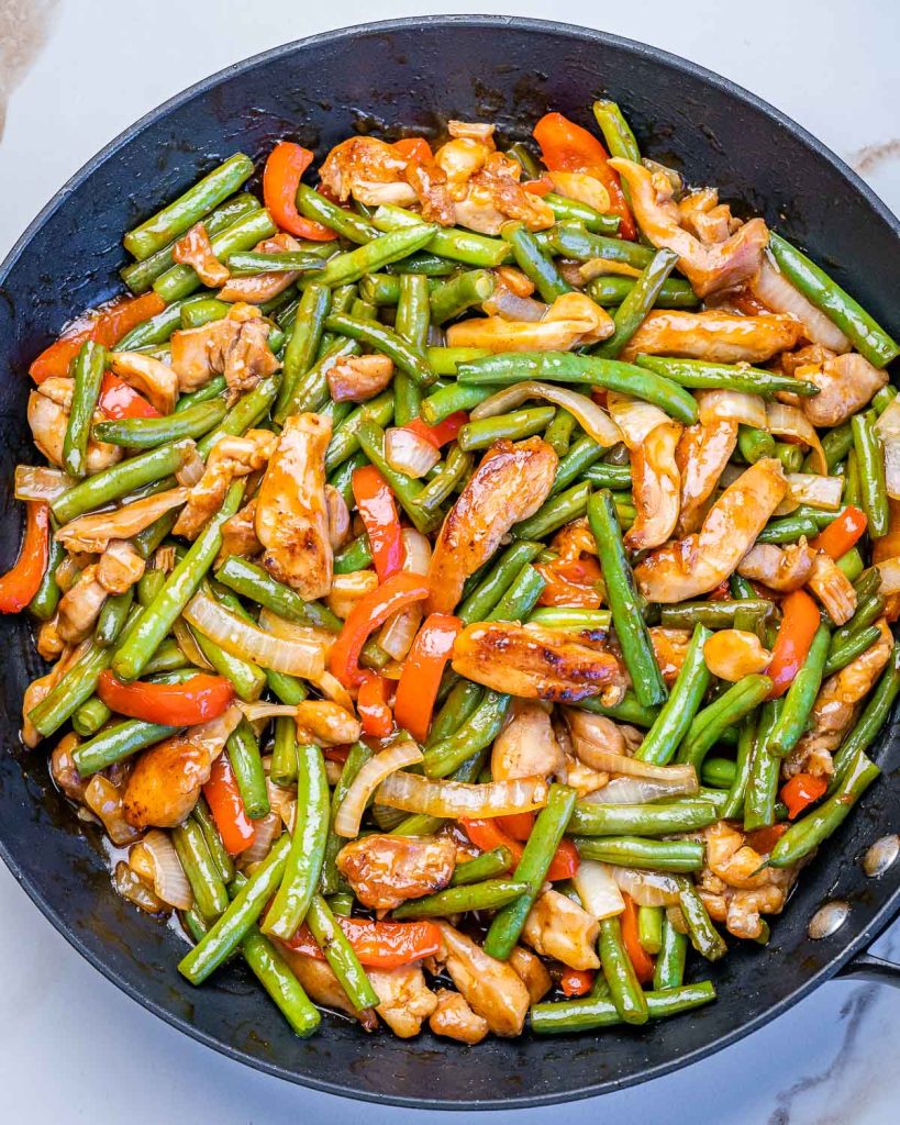 Easy Chicken Green Bean Stir Fry Clean Food Crush