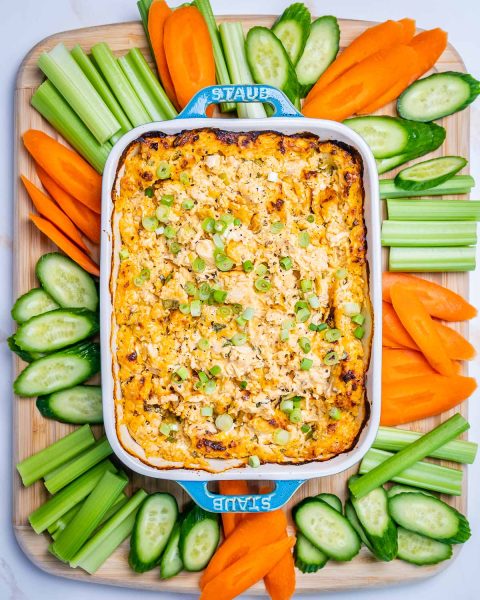 Rachel’s Buffalo Chicken Dip | Clean Food Crush