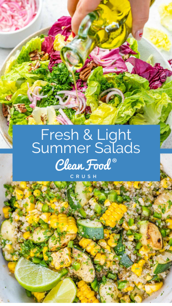 25 Fresh and Light Summer Salad Recipes | Clean Food Crush
