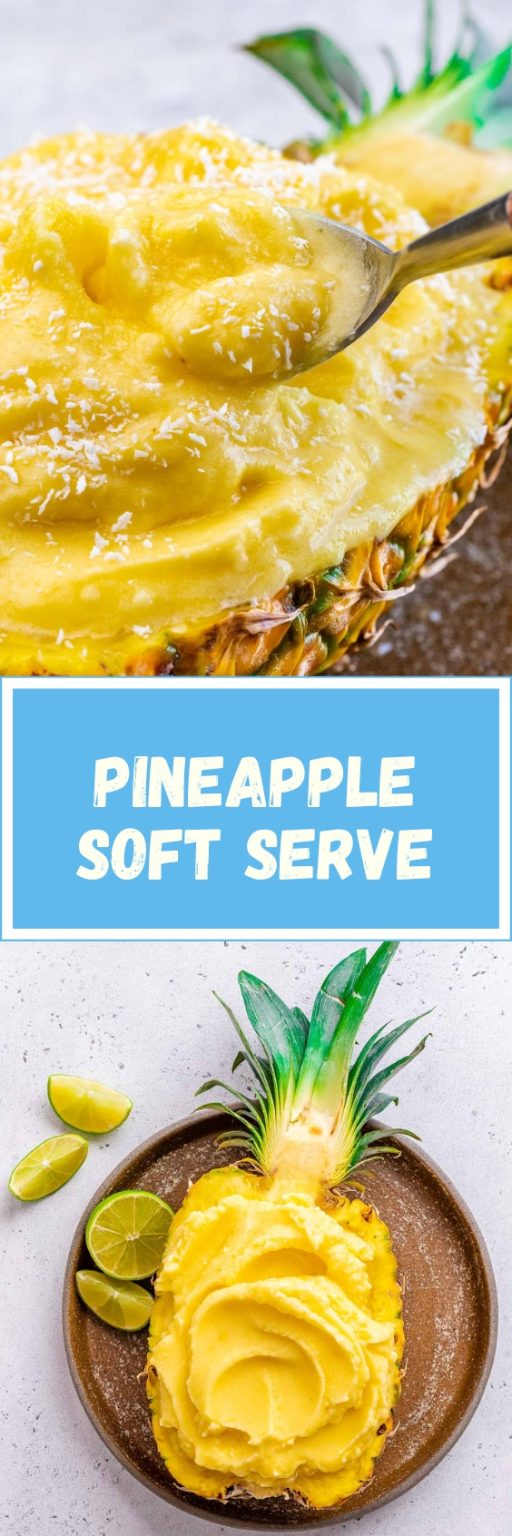 Super Simple Pineapple Soft Serve | Clean Food Crush