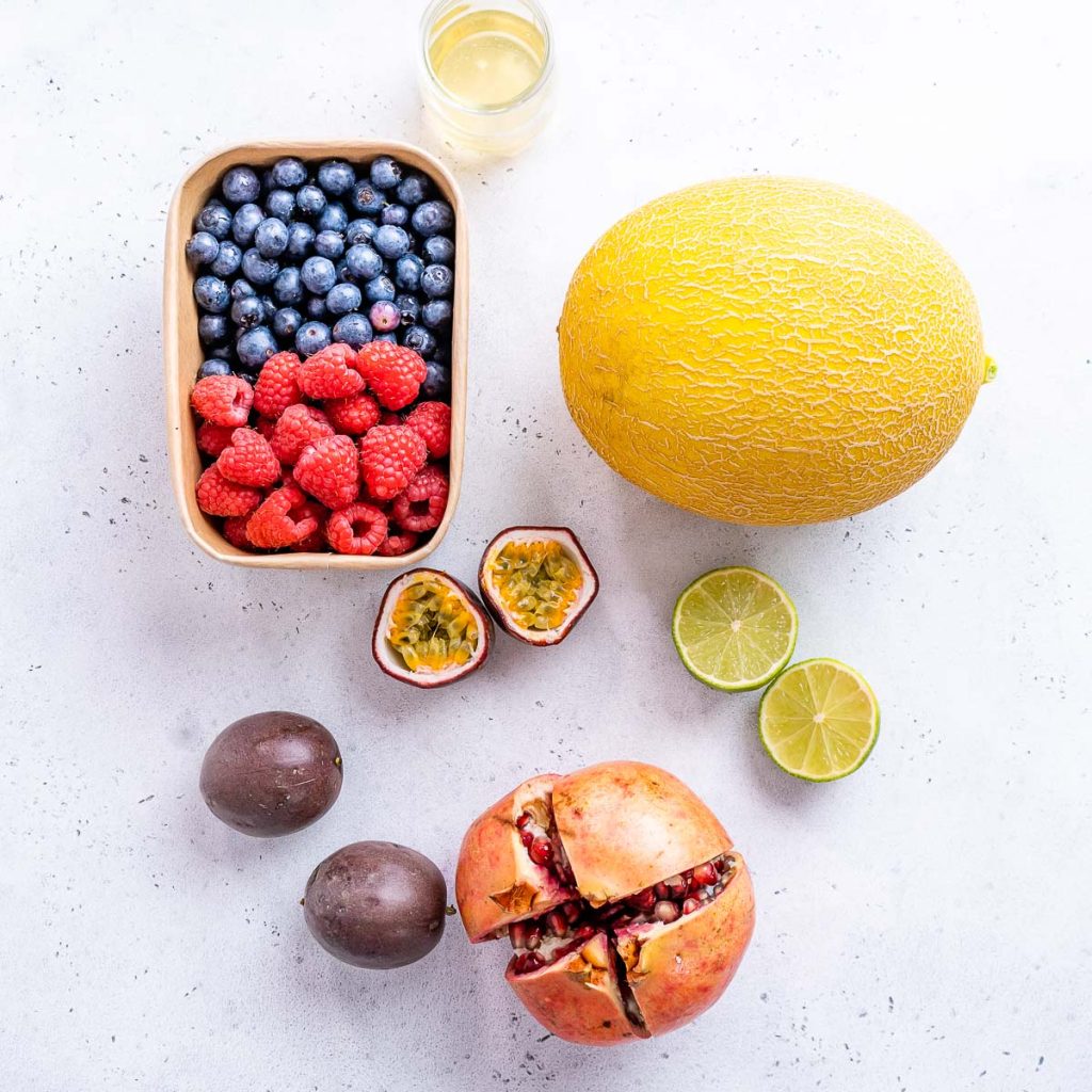 Fresh n’ Zesty Fruit Salad | Clean Food Crush