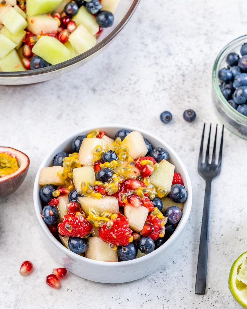 Fresh n’ Zesty Fruit Salad | Clean Food Crush